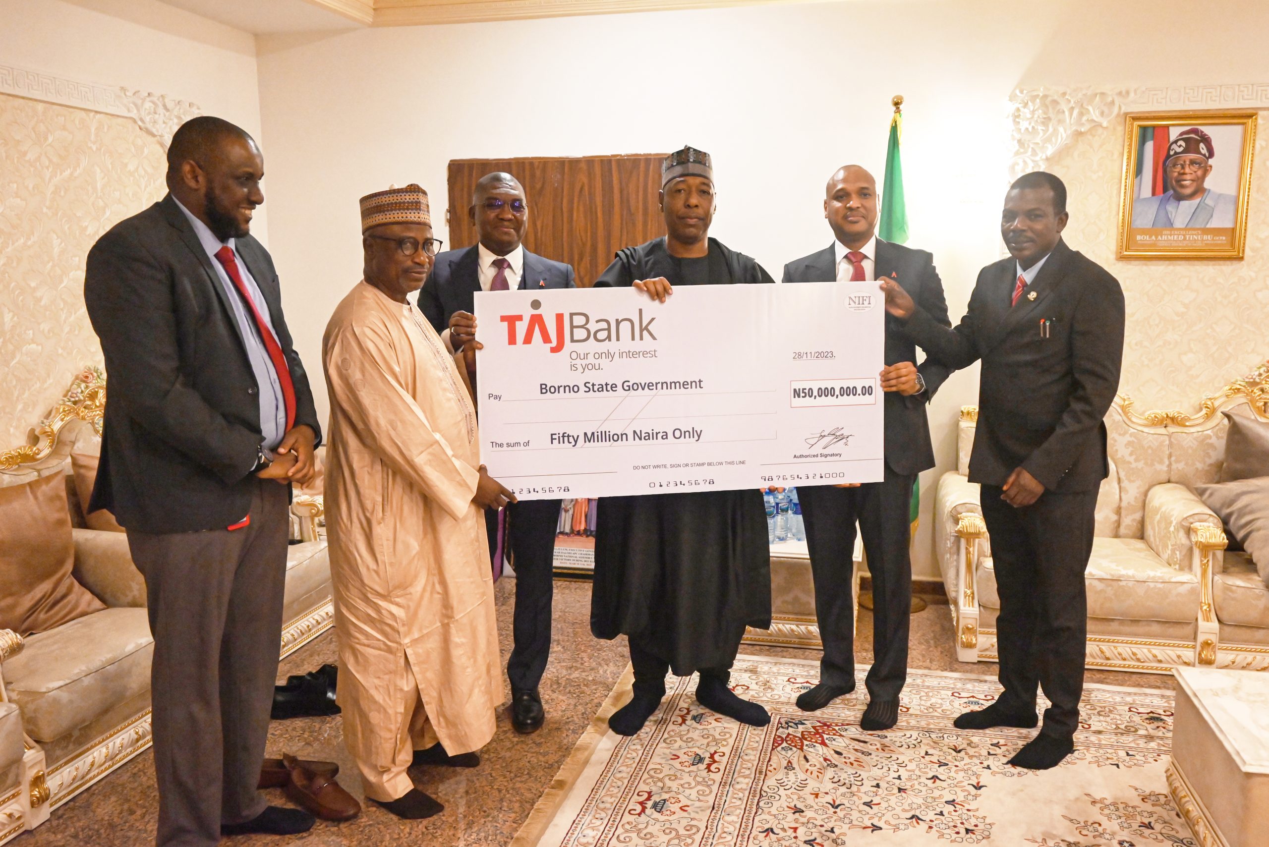 TAJBANK DONATION TO MONDAY MARKET - TAJBank Official Website